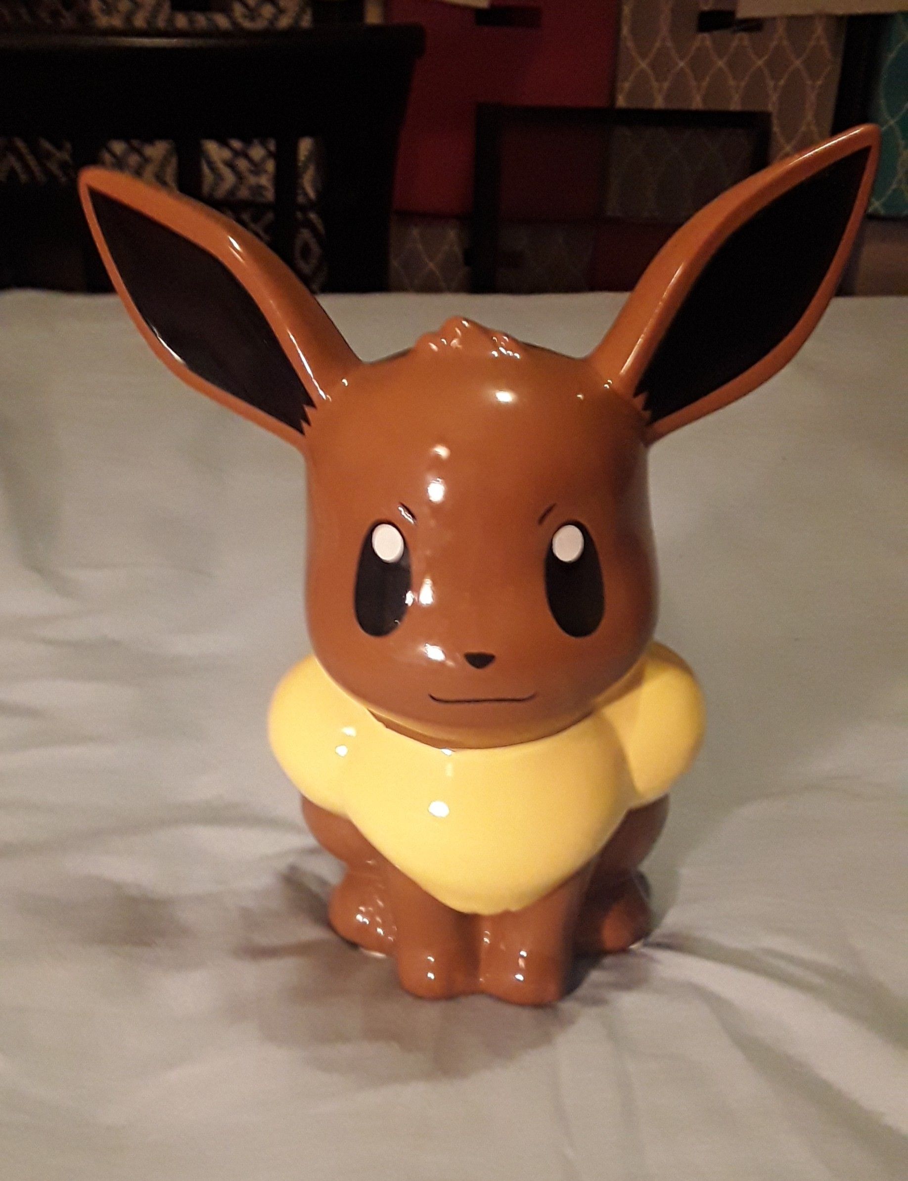Pikachu, Charmander, and Evee- Pokemon Cards, Piggy Banks, & Hat Set ...