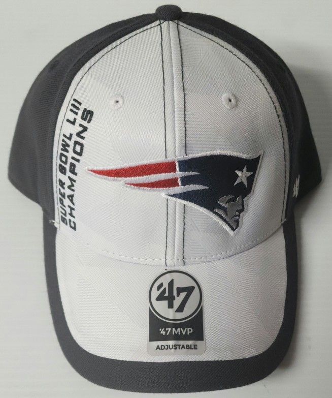 New England Patriots NFL "Super Bowl LIII Champions" 47 MVP Hat-NEW ...
