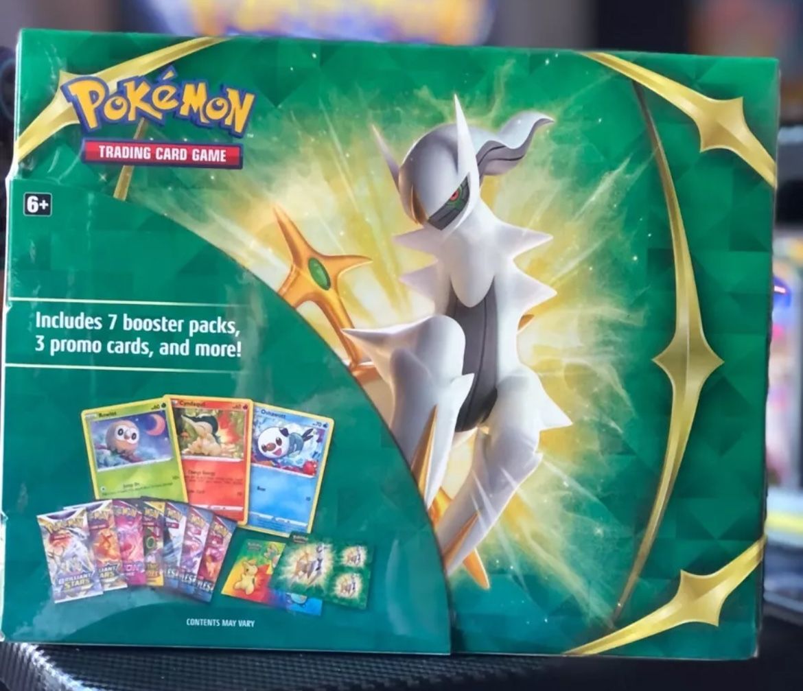 Evolving Skies Pokemon Spring 2022 ARCEUS Collector Bundle Sealed 7 ...