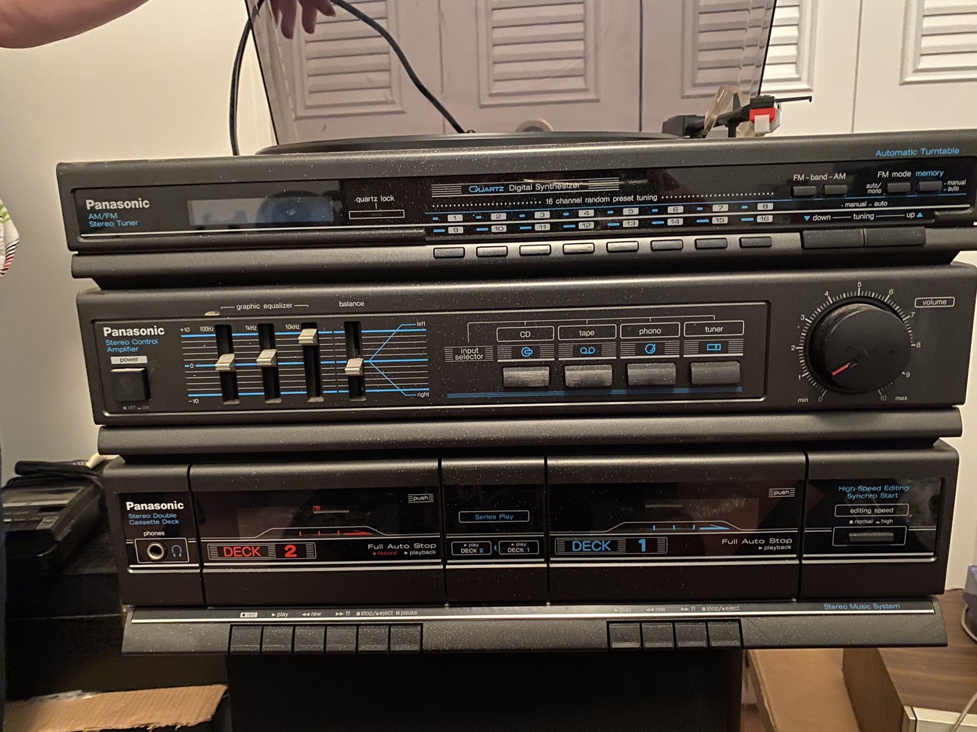 Panasonic tuner/amp/cassette deck vintage 80’s for Sale in Longwood, FL ...