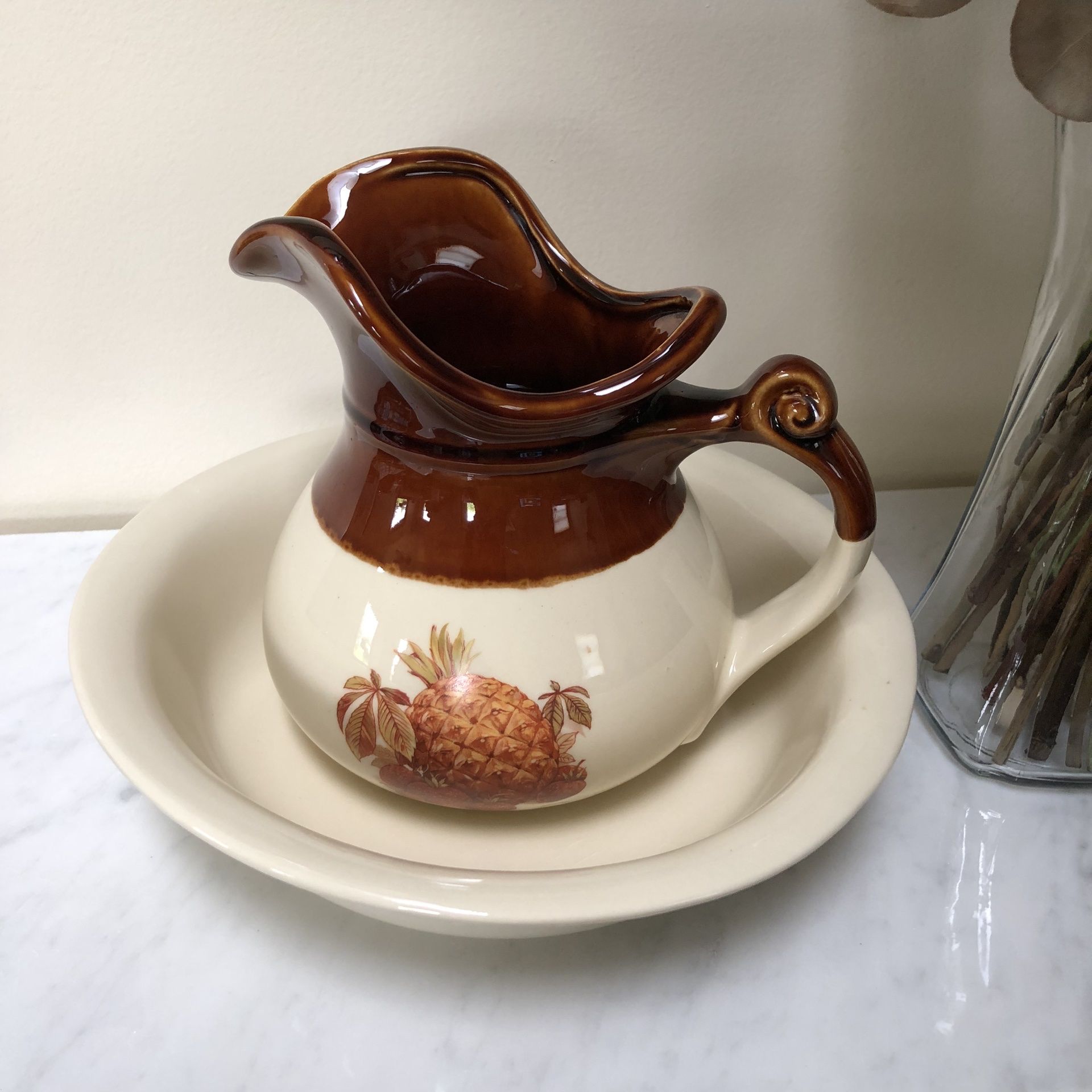 Home & Living Drinkware Drink & Barware Vintage McCoy Harvest Fruit ...