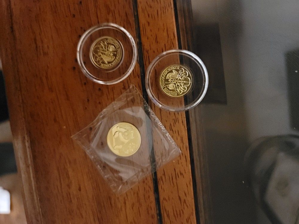 1/10 Oz Gold, 24k Coins Eac $300 for Sale in Santa Ana, CA - OfferUp