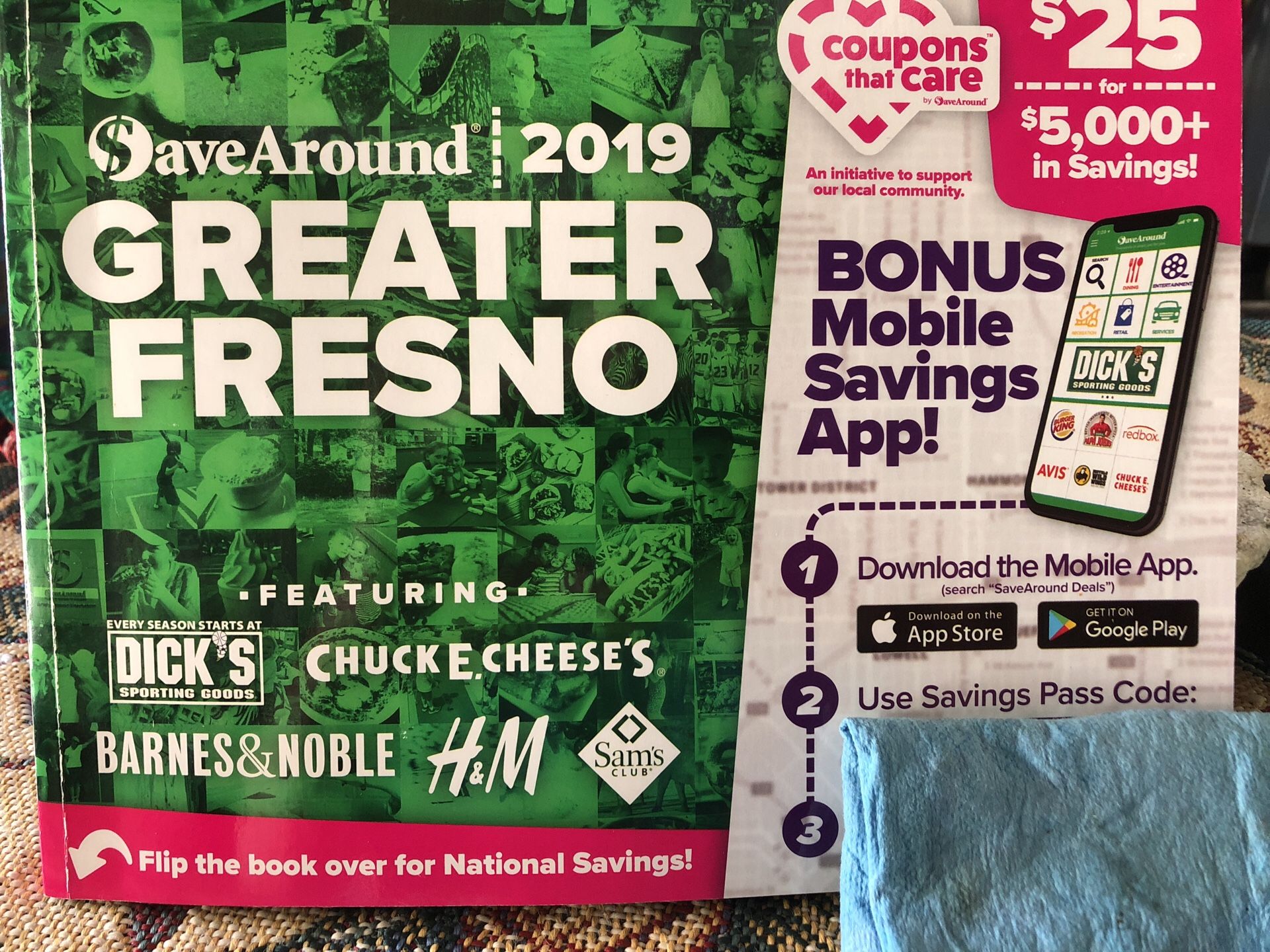 2019 save around coupon book. for Sale in Fresno, CA - OfferUp