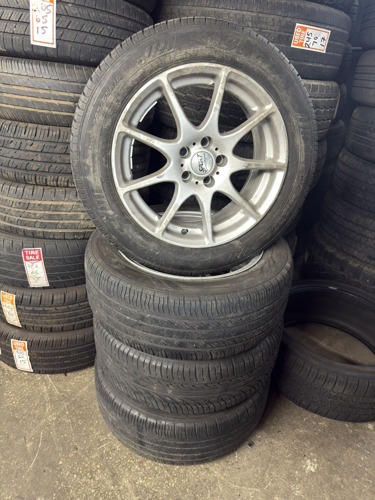 Rims And Tires 16 Inch 5 Lugs Toyota Corolla for Sale in Brandon, FL ...