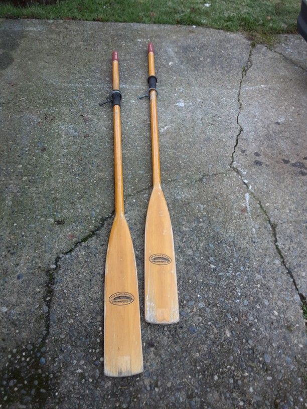 BOAT OARS SOLID WOOD for Sale in Lynnwood, WA - OfferUp