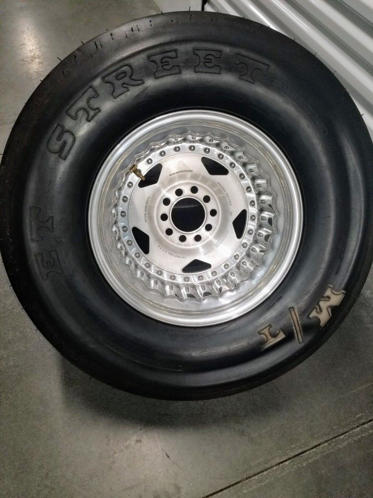 Two 15" x 15" Centerline Convo Pro Bottlecap Rims W/tires for Sale in ...