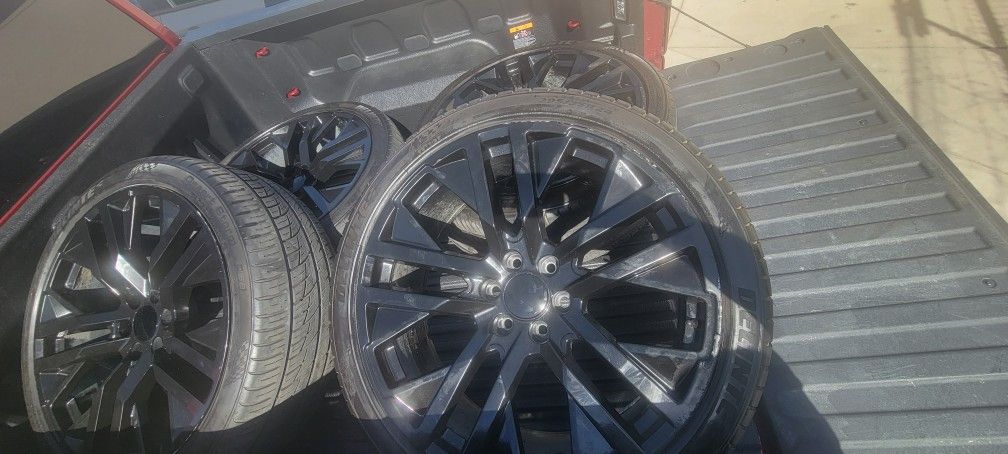 24 Inch Rims for Sale in Bakersfield, CA - OfferUp