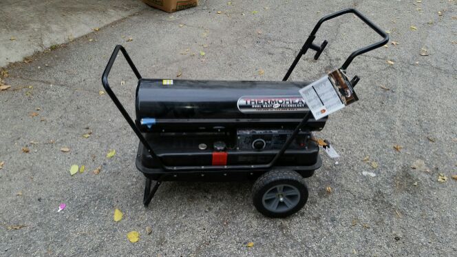 Thermoheat dual heat technology 100,000 or 125,000 btu kerosene heater ...