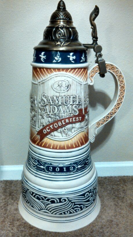 Very rare HUGE Samuel Adams Octoberfest Stein 3 feet tall mint ...