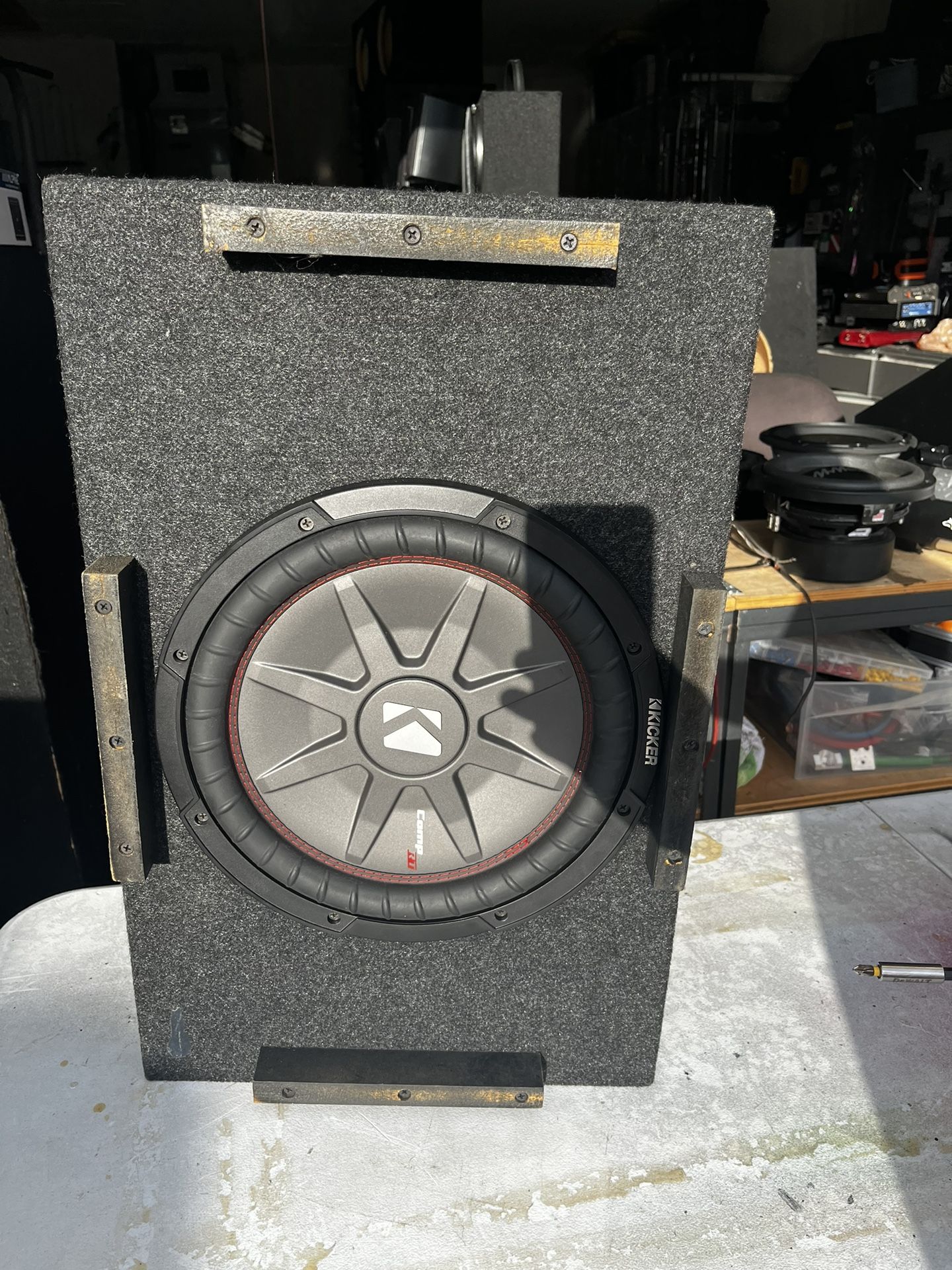 Shallow Kicker 12” Comp Rt In Small Sealed Box for Sale in Fort ...