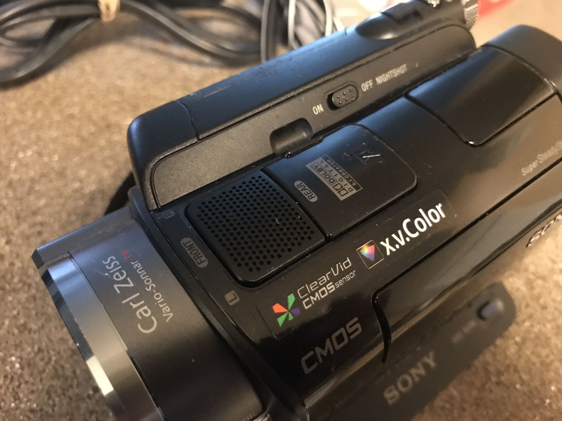 Sony HDR-SR7 60GB High Definition Hard Disk Drive Camcorder With ...