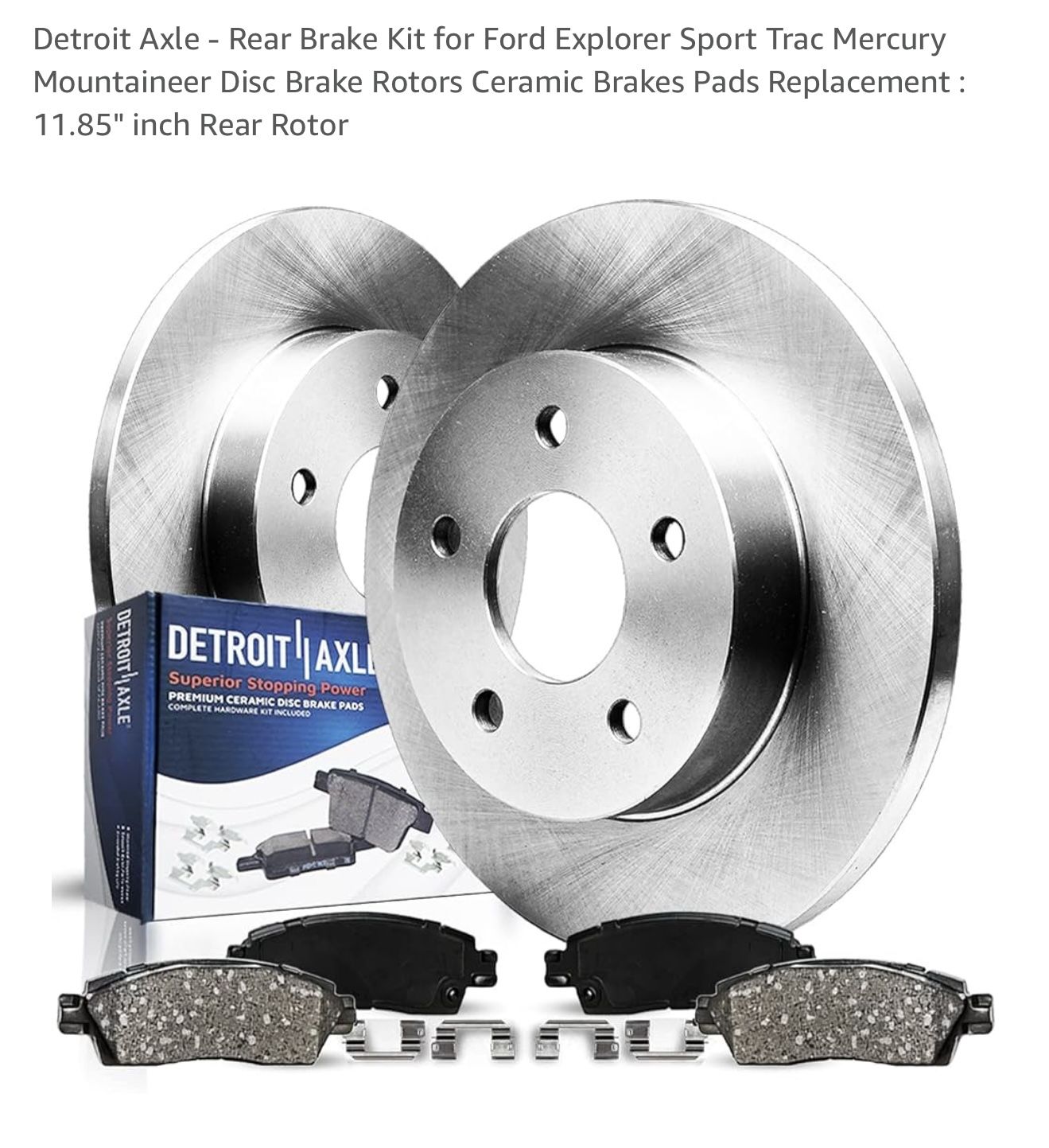 Rear Rotors & Brakes new in box for Sale in Palos Park, IL - OfferUp