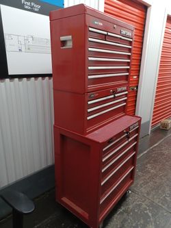 Complete Craftsman 3 Tier Tool Box FULL OF TOOLS!! for Sale in Moreno ...