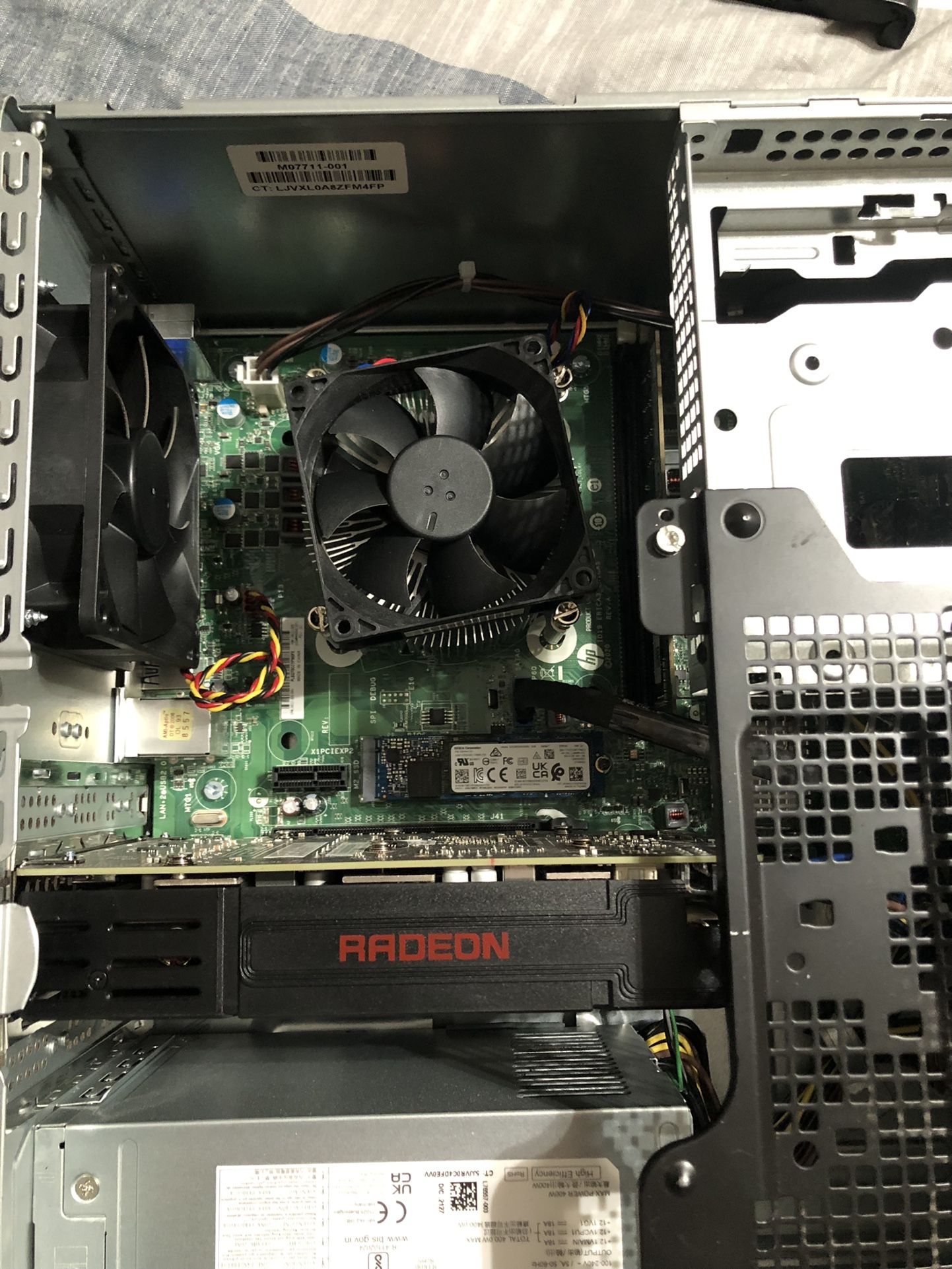 HP Pavilion R5 Gaming Desktop Pc Ryzen 5600g Radeon Rx5500 Tg01-2003w ...