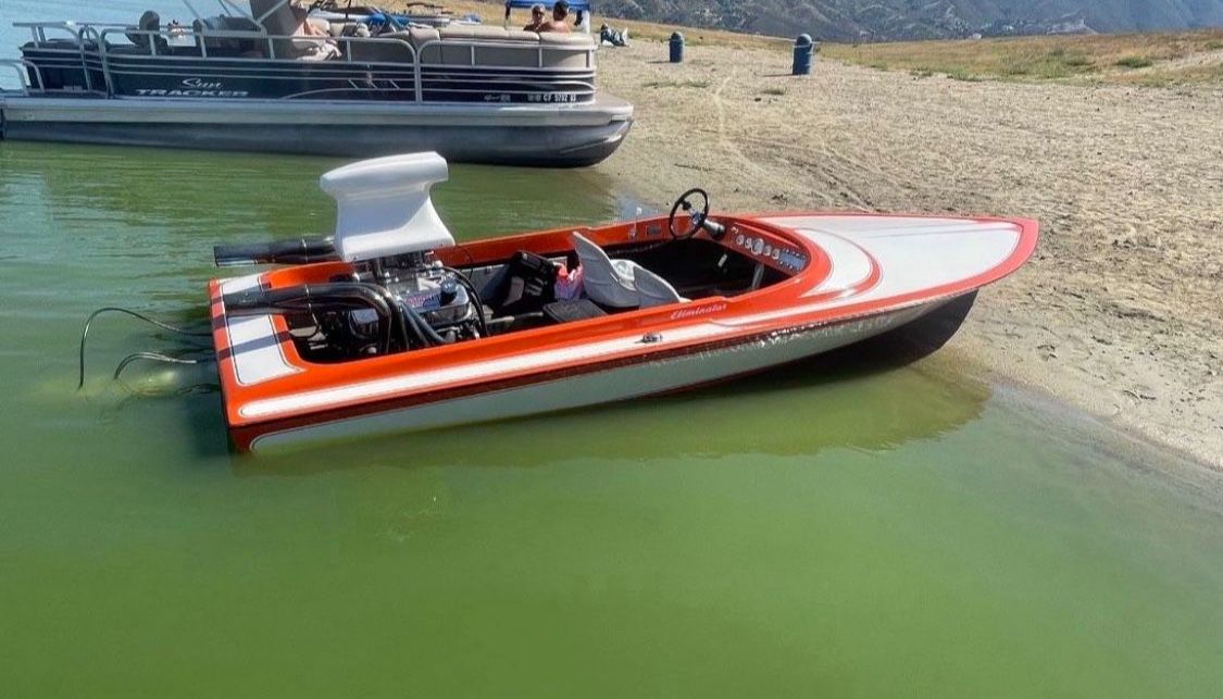 1976 Eliminator Bubble Deck Jet Boat, Big Block Chevy 468 Bostick Motor ...