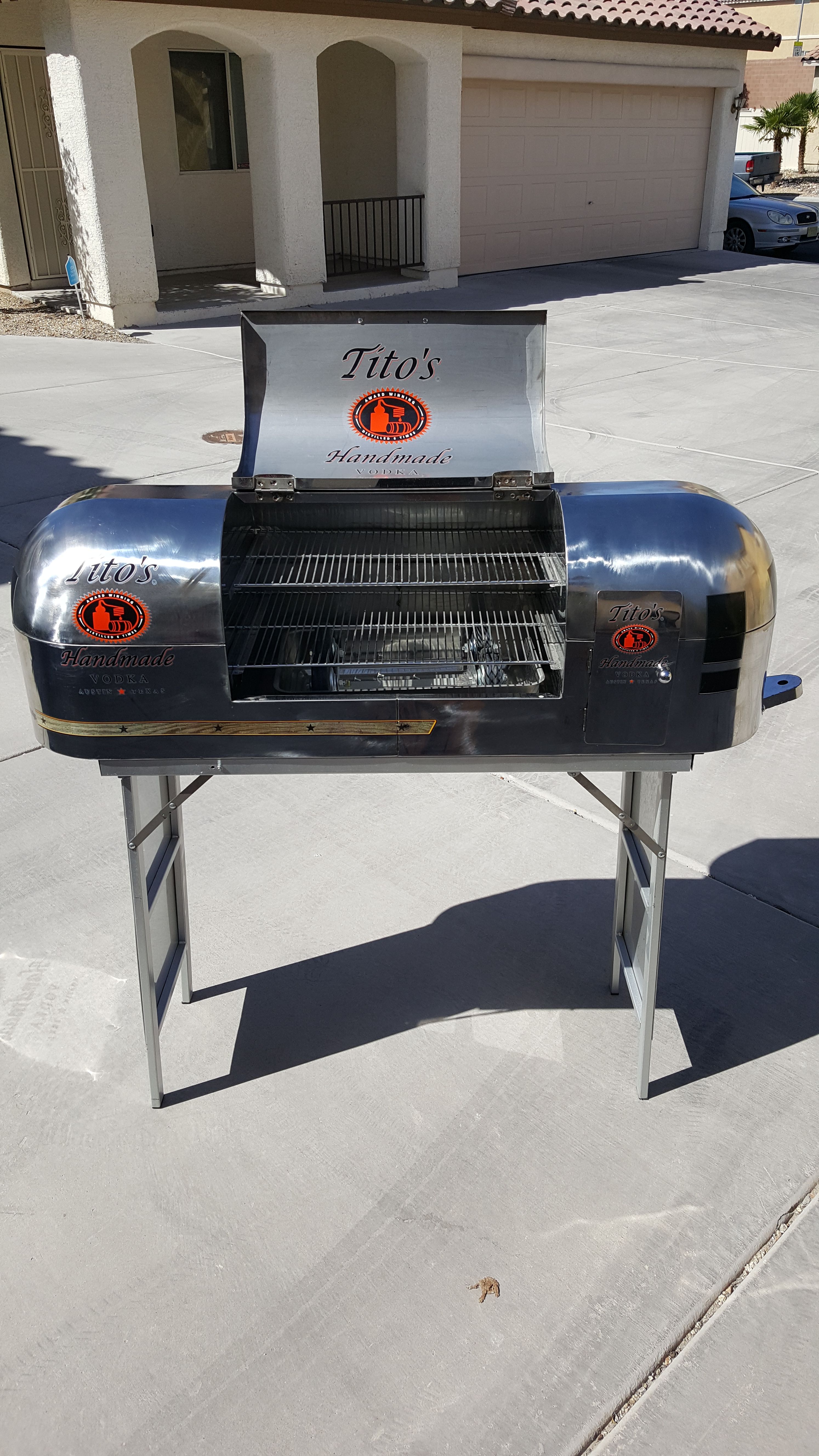 titos vodka airstream RARE smoker/grill for Sale in Las Vegas, NV - OfferUp