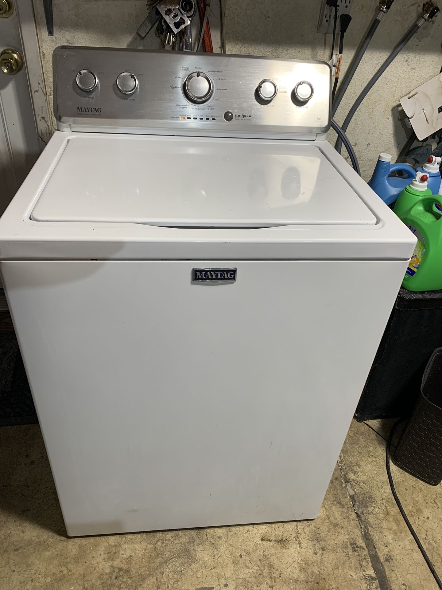 Commercial Technology Maytag Centennial Series Washer Machine High ...