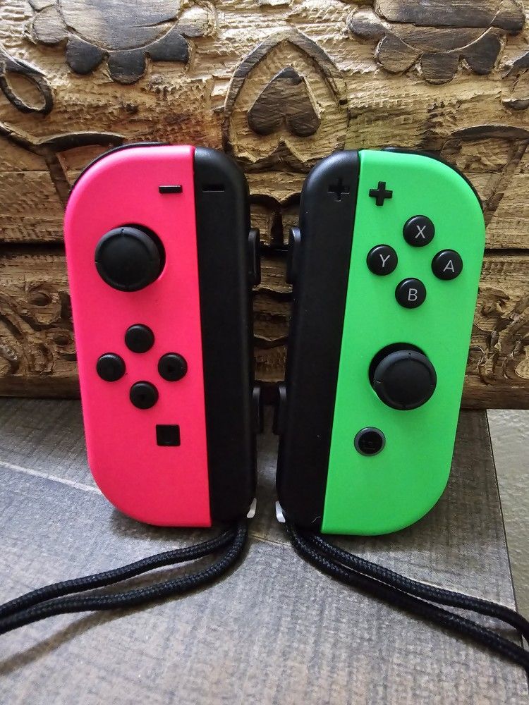 Neon Green/Pink Nintendo Switch Joycons for Sale in Bremerton, WA - OfferUp