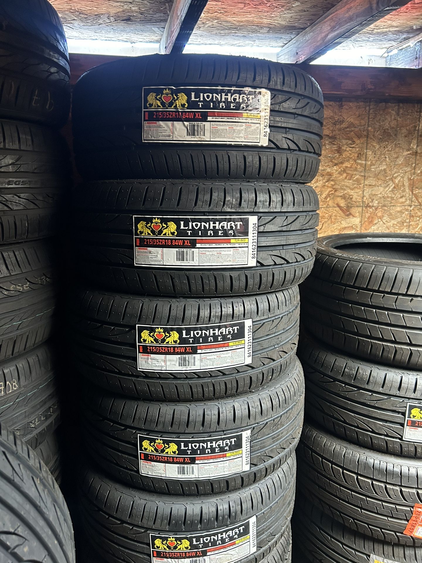 215/35/18 New Lionheart Tires Installation And Balancing Included for Sale in Whittier, CA - OfferUp