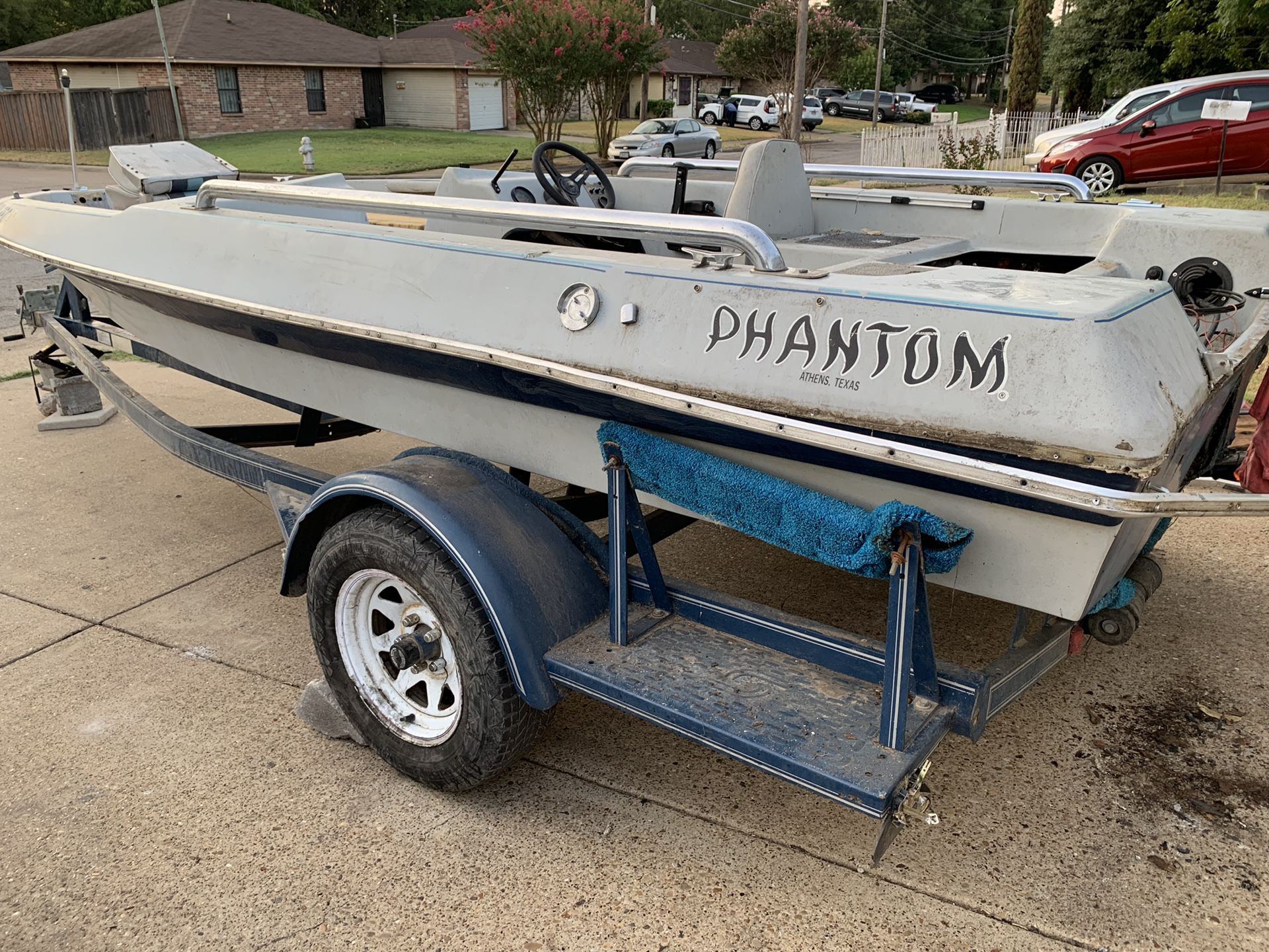 1987 phantom boat for Sale in Dallas, TX - OfferUp