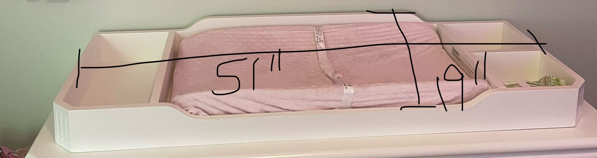 Changing Topper With Changing Pad for Sale in Lake Worth, FL - OfferUp