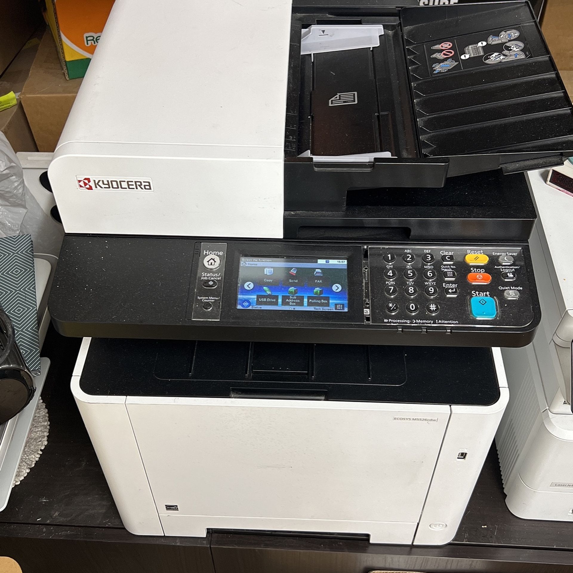 Kyocera Color Laser ECOSYS M5526 cdw Brand New Condition Barely Used It ...