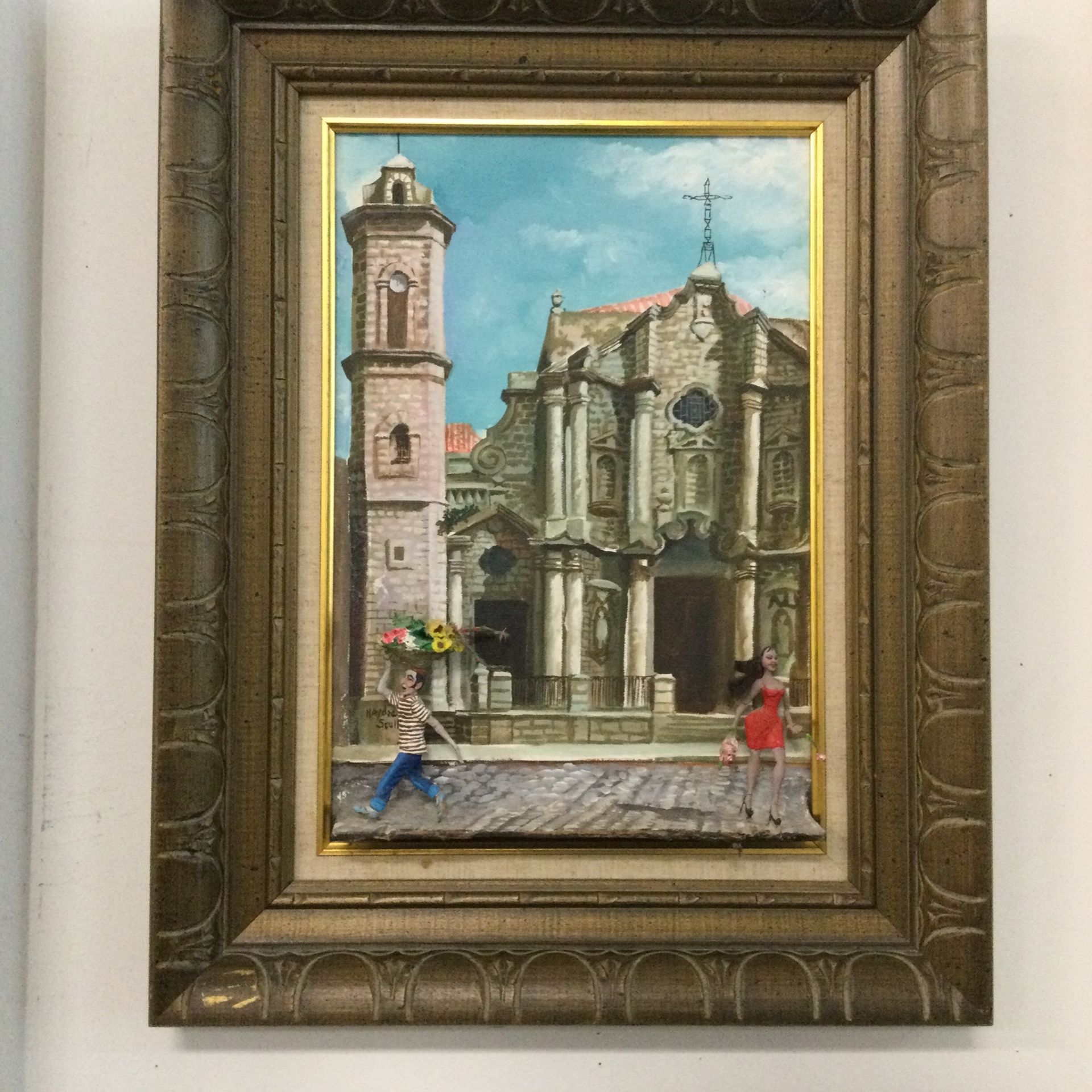 Cuban-Chinese Folk Artist Haydee Scull Signed Original for Sale in ...