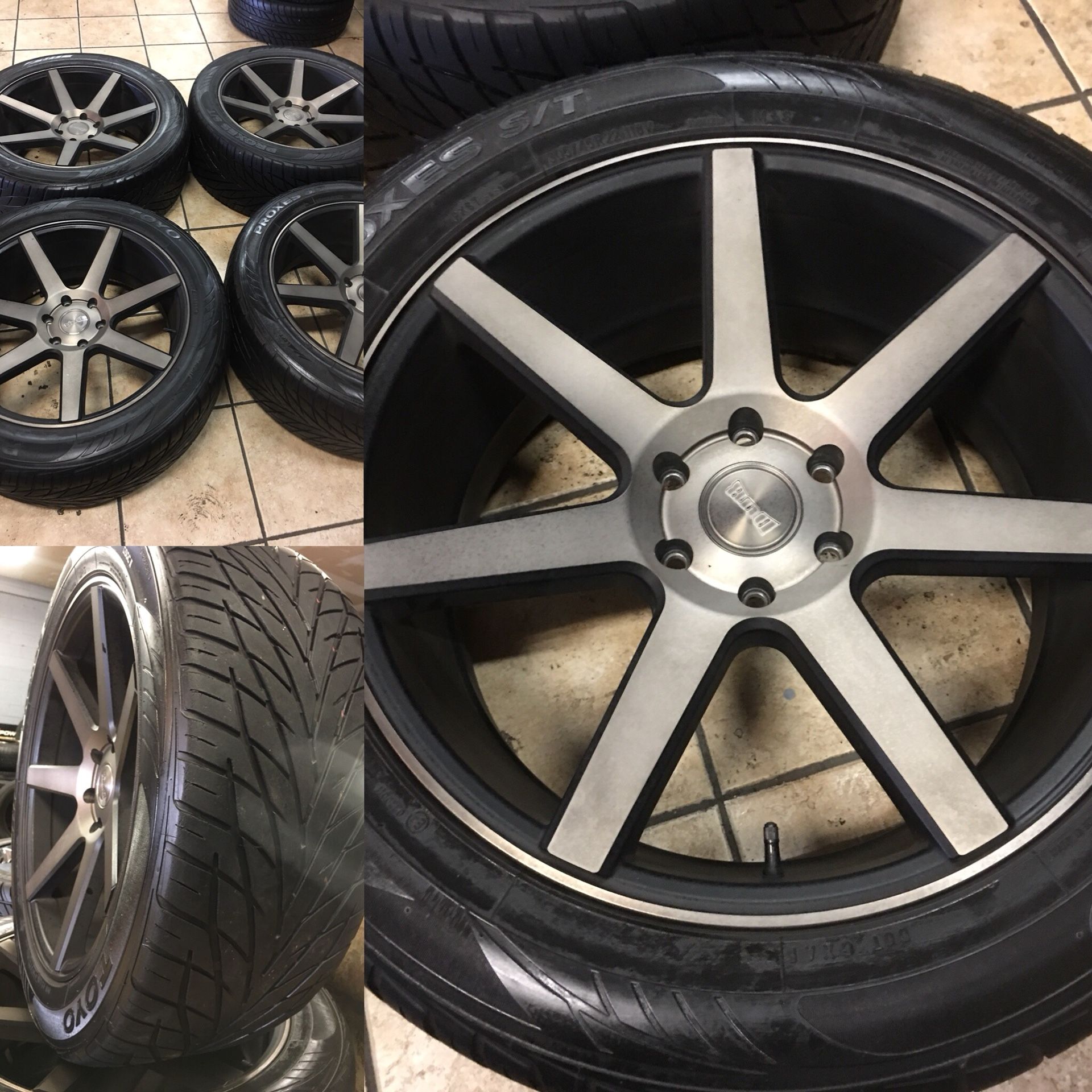 22 Inch dub Wheels with toyo Tires for Sale in Avondale, AZ - OfferUp