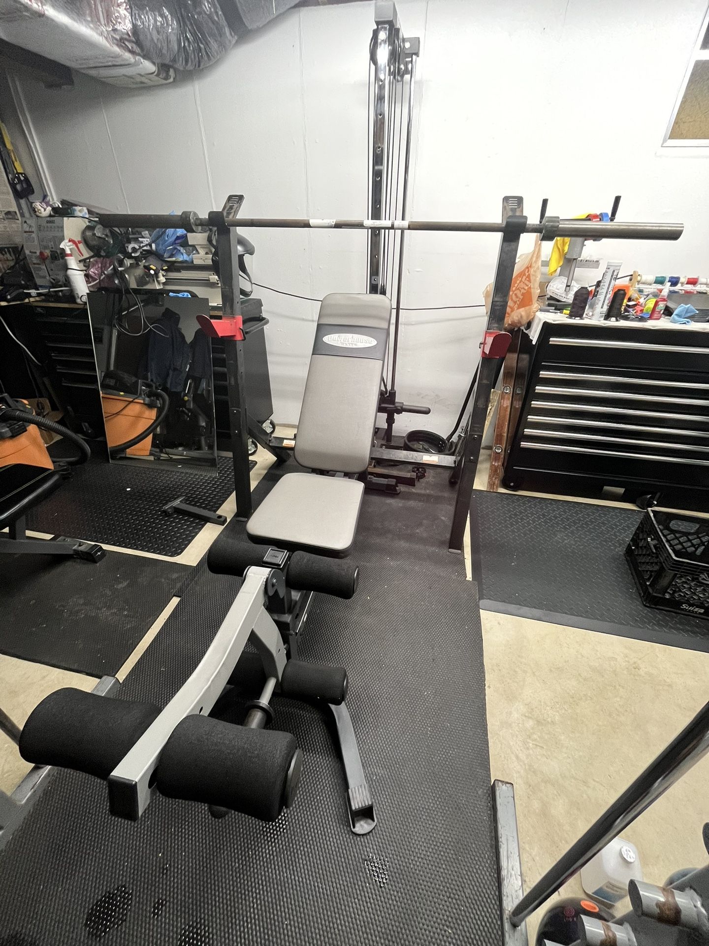 Powerhouse Bench & CAP Squat Rack for Sale in Williams Township, PA ...
