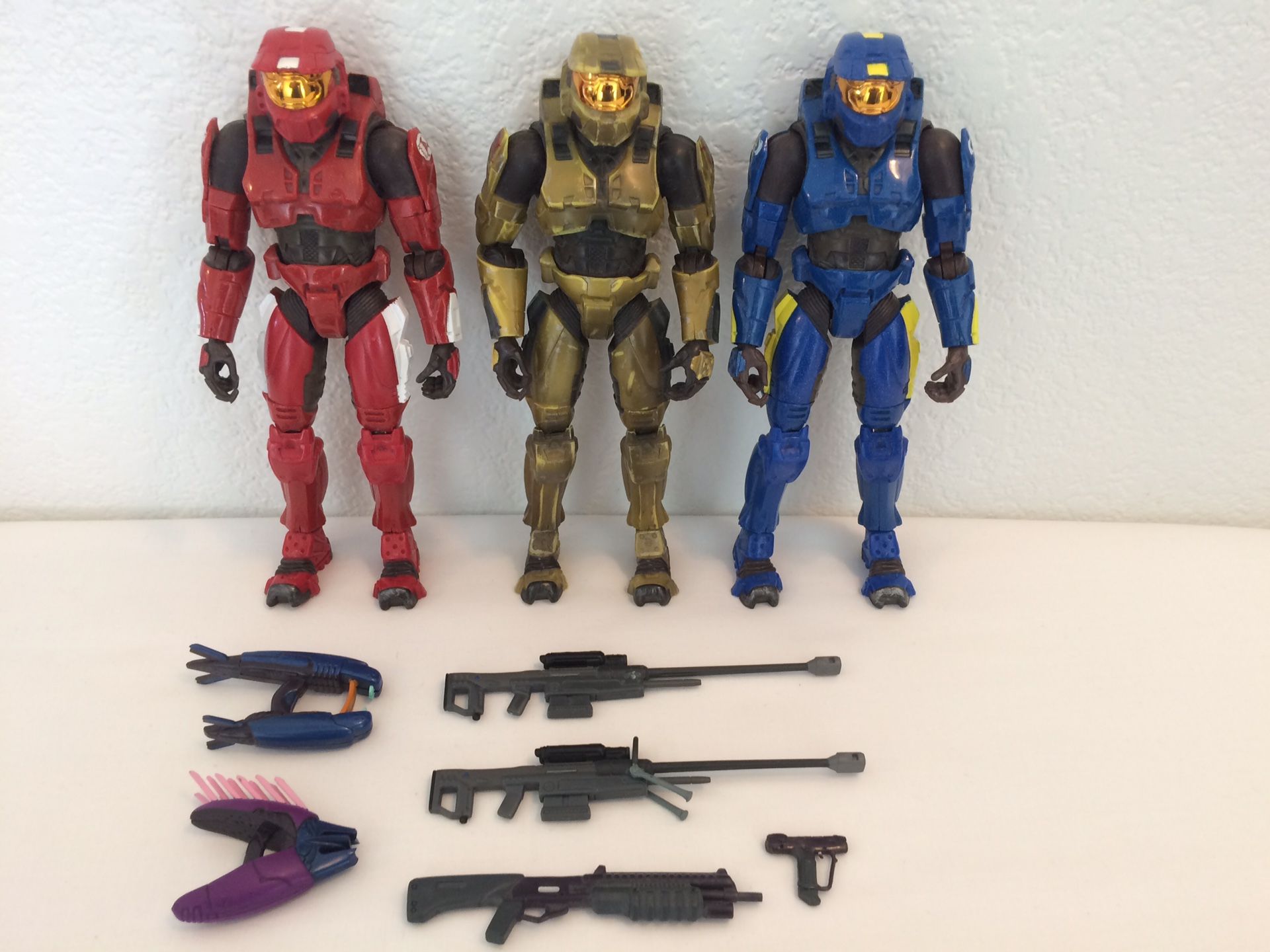 Halo Red Spartan Action Figure
