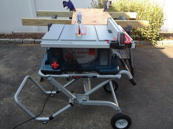 BOSCH TS3000 TABLE SAW AND STAND for Sale in Pomona, CA - OfferUp