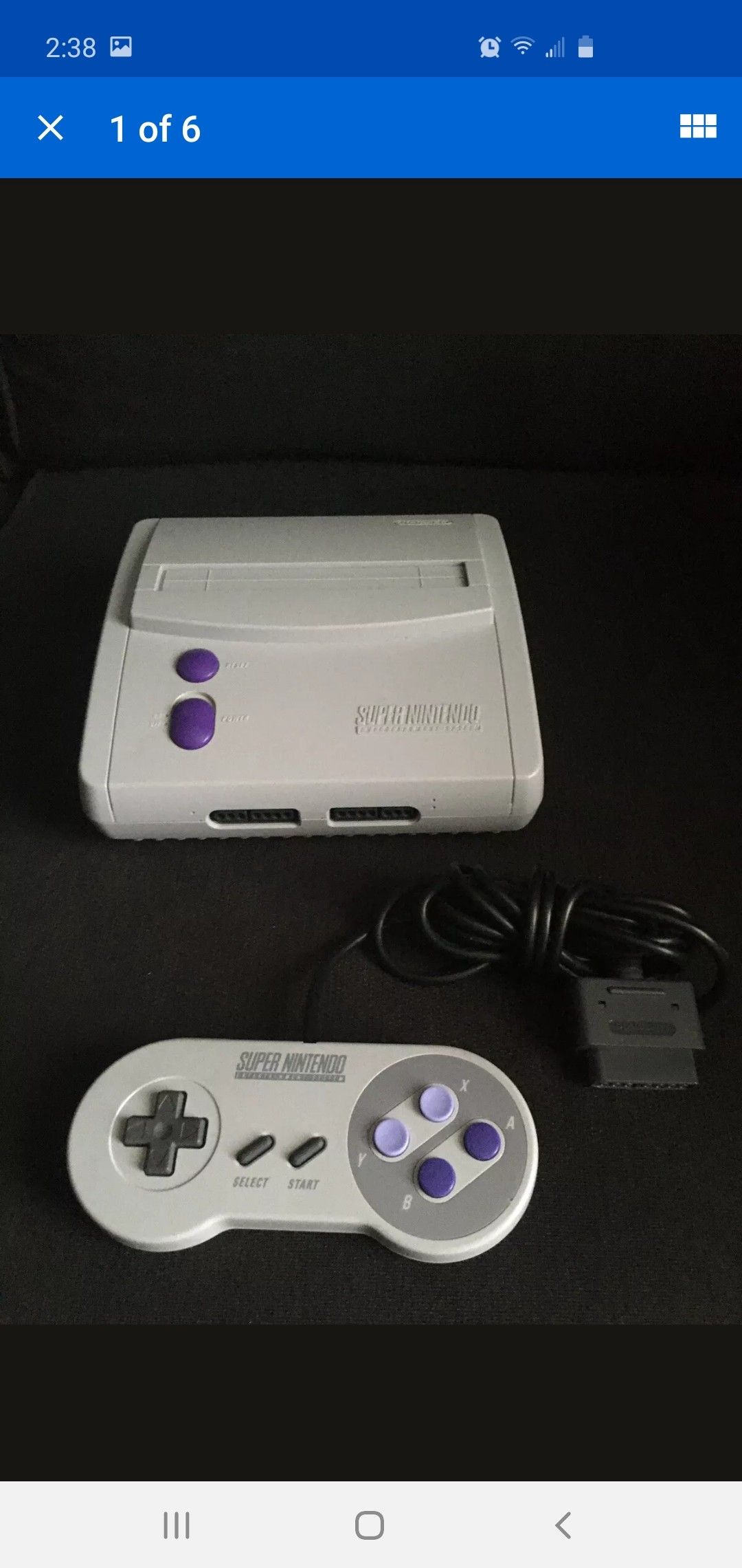 Super Nintendo System SNES Jr. Mini Console for Sale in Holland, MI ...