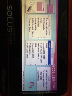 Snap-on SOLUS PRO Diagnostics Scanner for Sale in Queens, NY - OfferUp