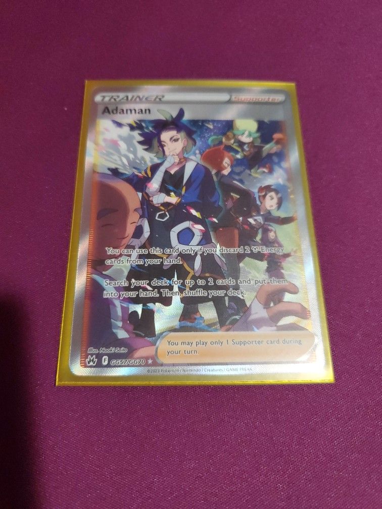 Adaman FullArt Pokemon Card for Sale in Federal Way, WA - OfferUp