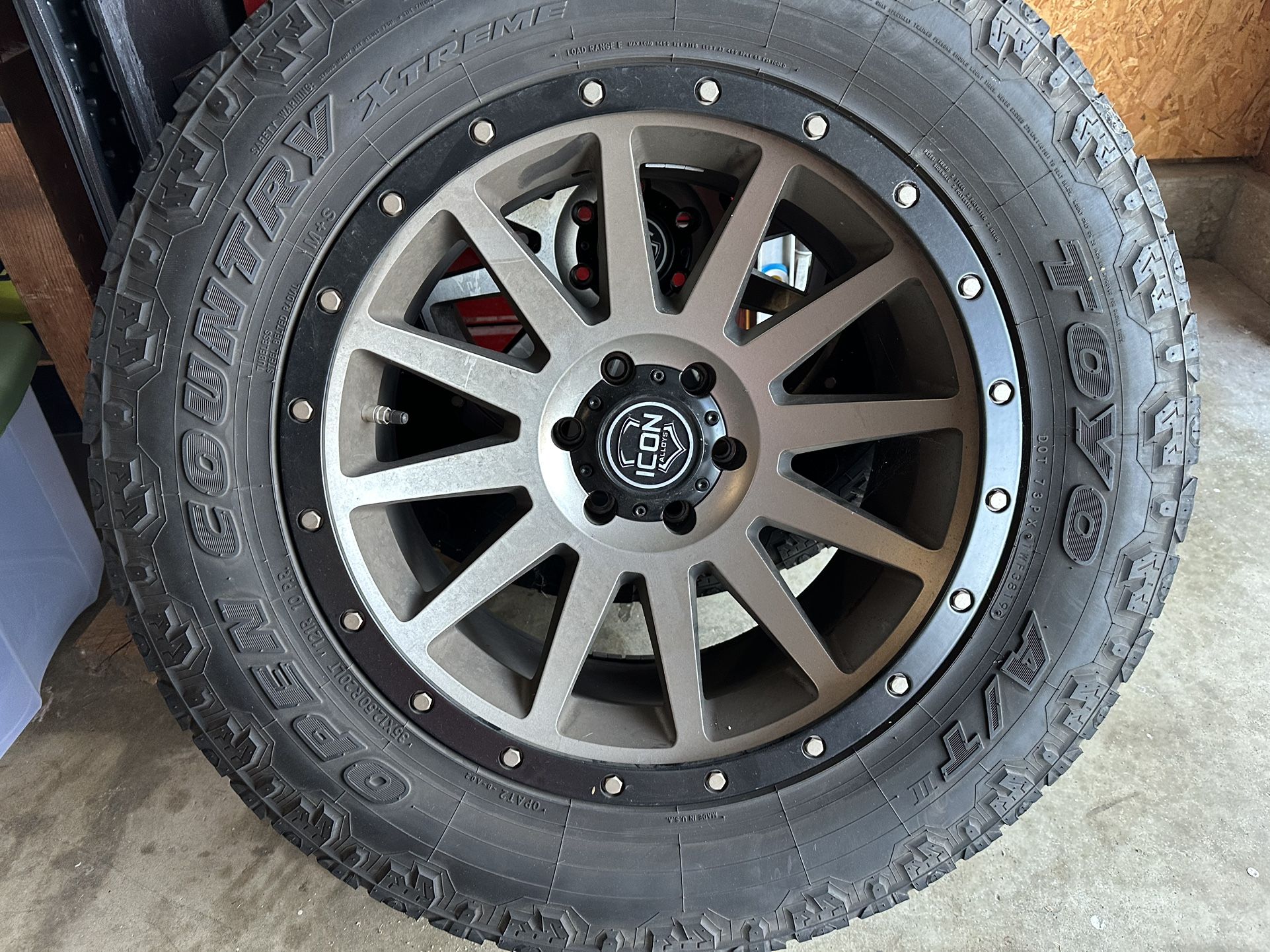 Set Of 4 Icon 20” Wheels And Tires for Sale in San Diego, CA - OfferUp