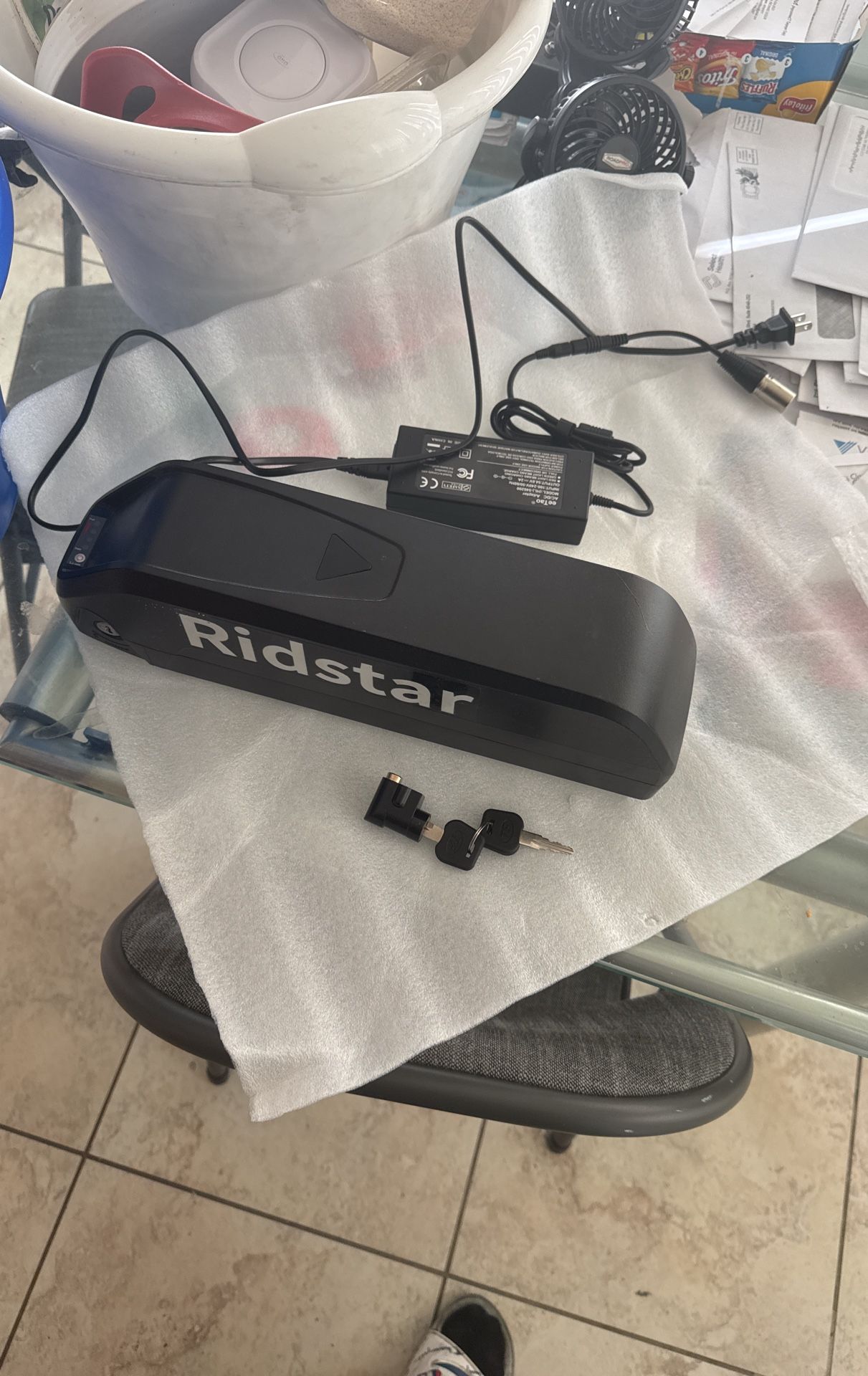 RidStar Ebike Q20 48V 15Ah Battery (NEW KEY) for Sale in Las Vegas, NV ...