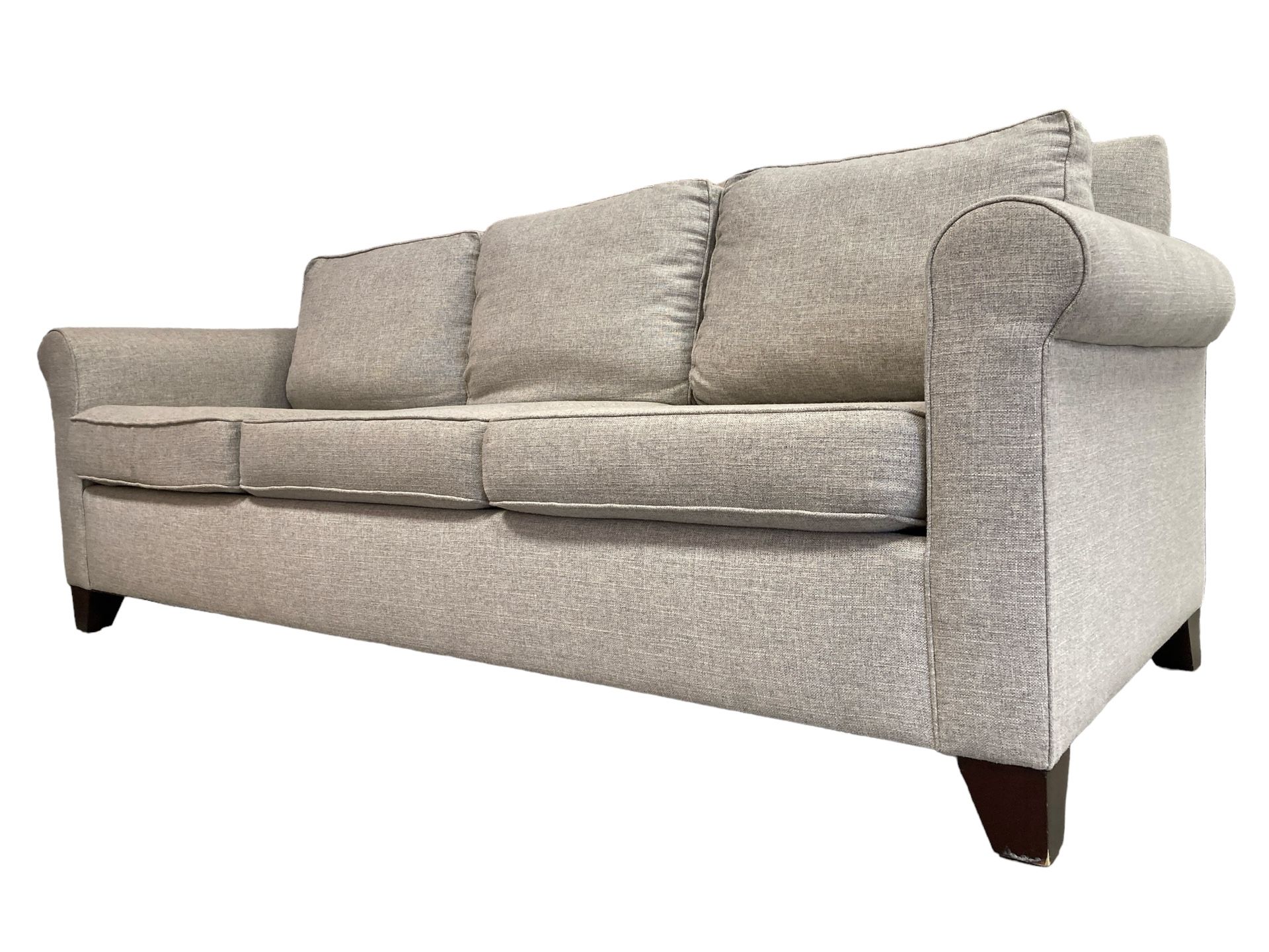 FREE DELIVERY l Elegant Pottery Barn Light Ash Gray Couch for Sale in ...