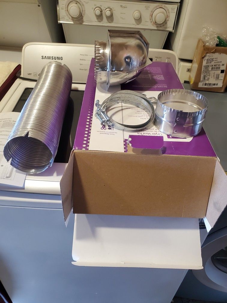 Semi Rigid Dryer Duct// Kit De Ventilador Para Secadora. for Sale in ...