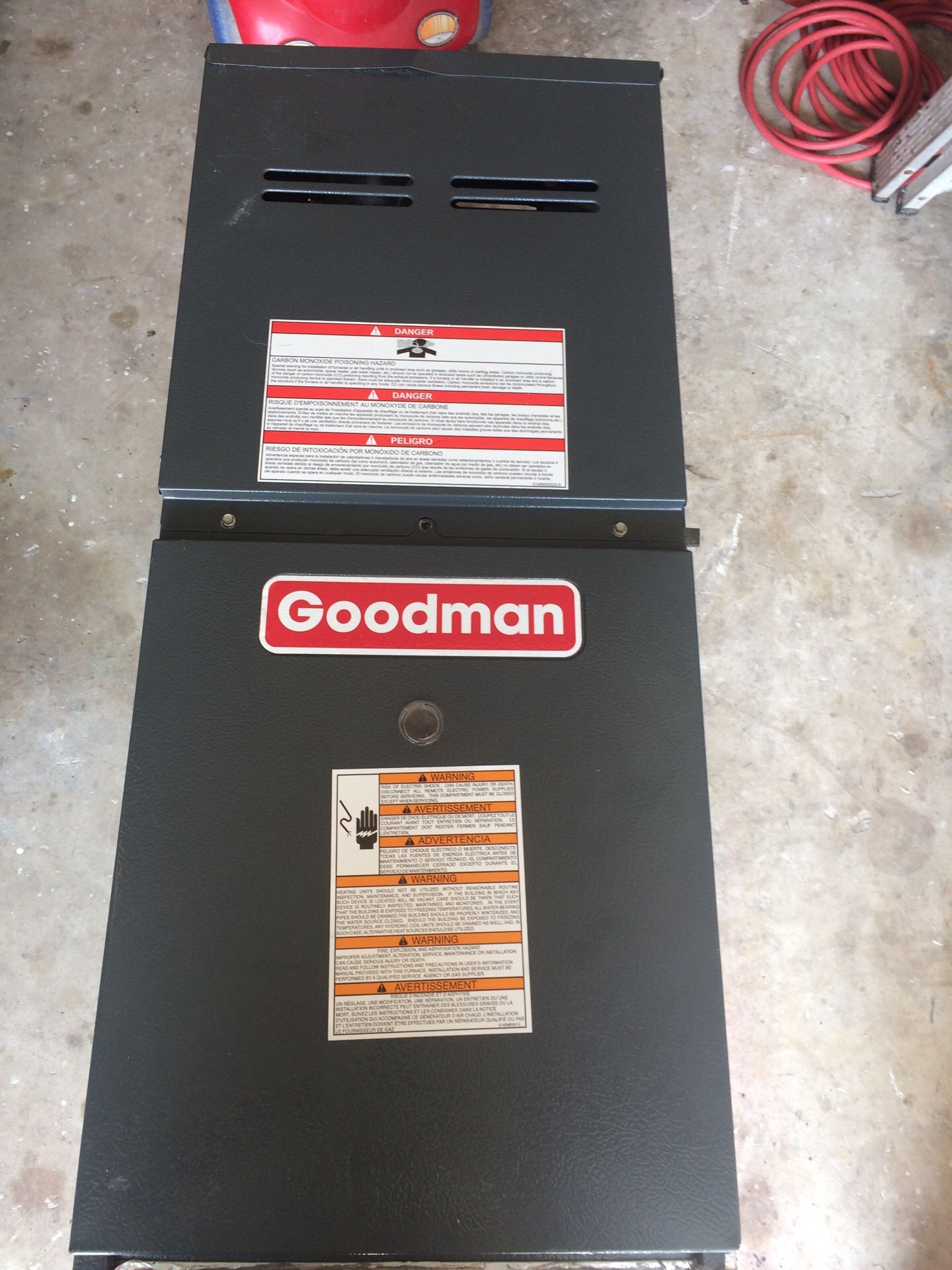 Goodman furnace model gms80603an for Sale in Houston, TX - OfferUp