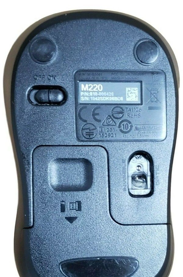 Logitech M220 Wireless Laser Mouse with USB Nano Receiver for Sale in ...