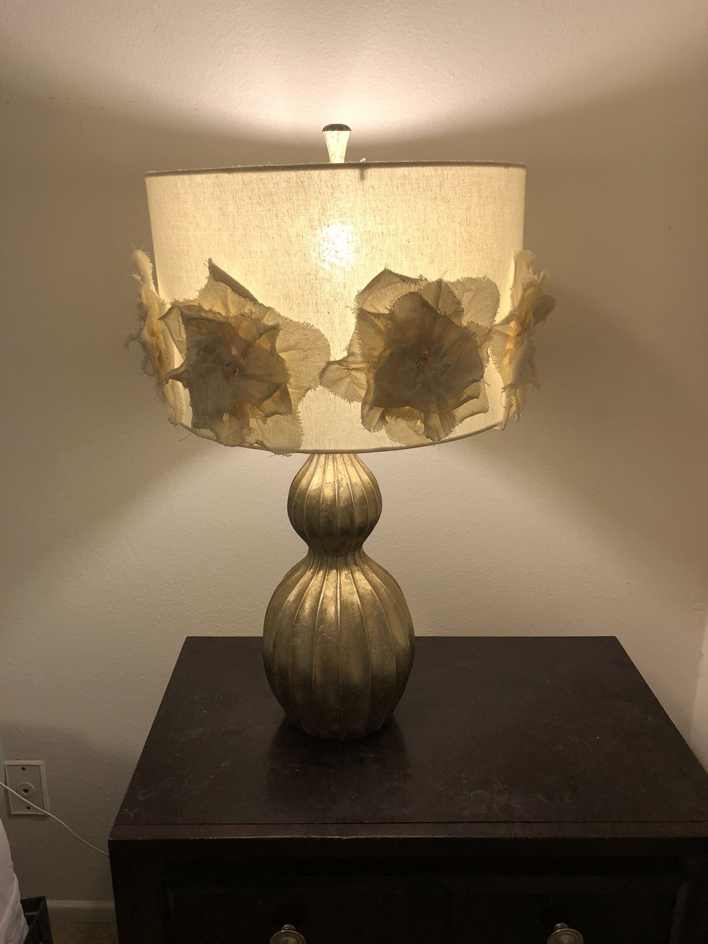 Pier 1 ‘Hayworth Rosette Smoke Table Lamp’ for Sale in Aliso Viejo, CA ...