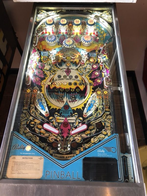1978 Silverball Mania Pinball Machine by Bally for Sale in West Palm ...