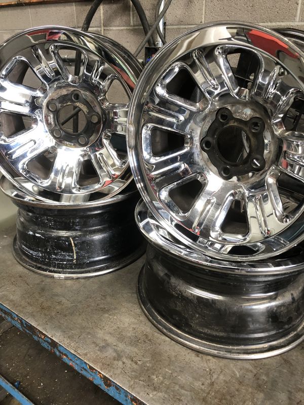 15” Chrome rims. Came off of a 2008 Ford Ranger. Excellent condition ...