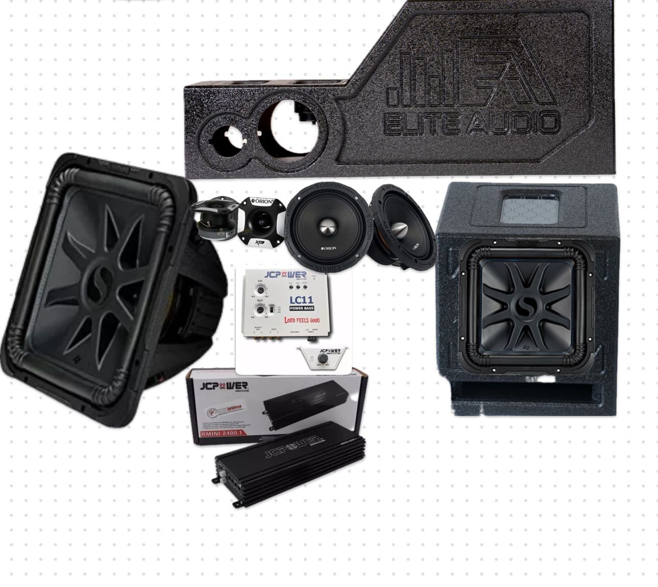 New Bass Package Installed Kicker L7s 12” For Chevy GMC Trucks Center ...