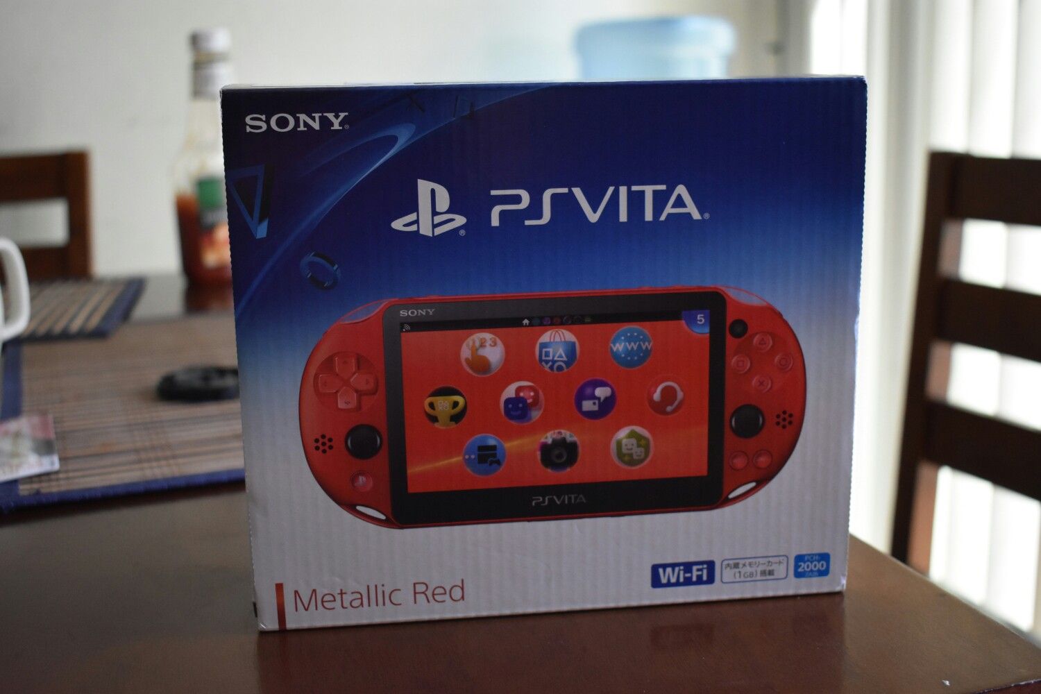 Red Psp Vita