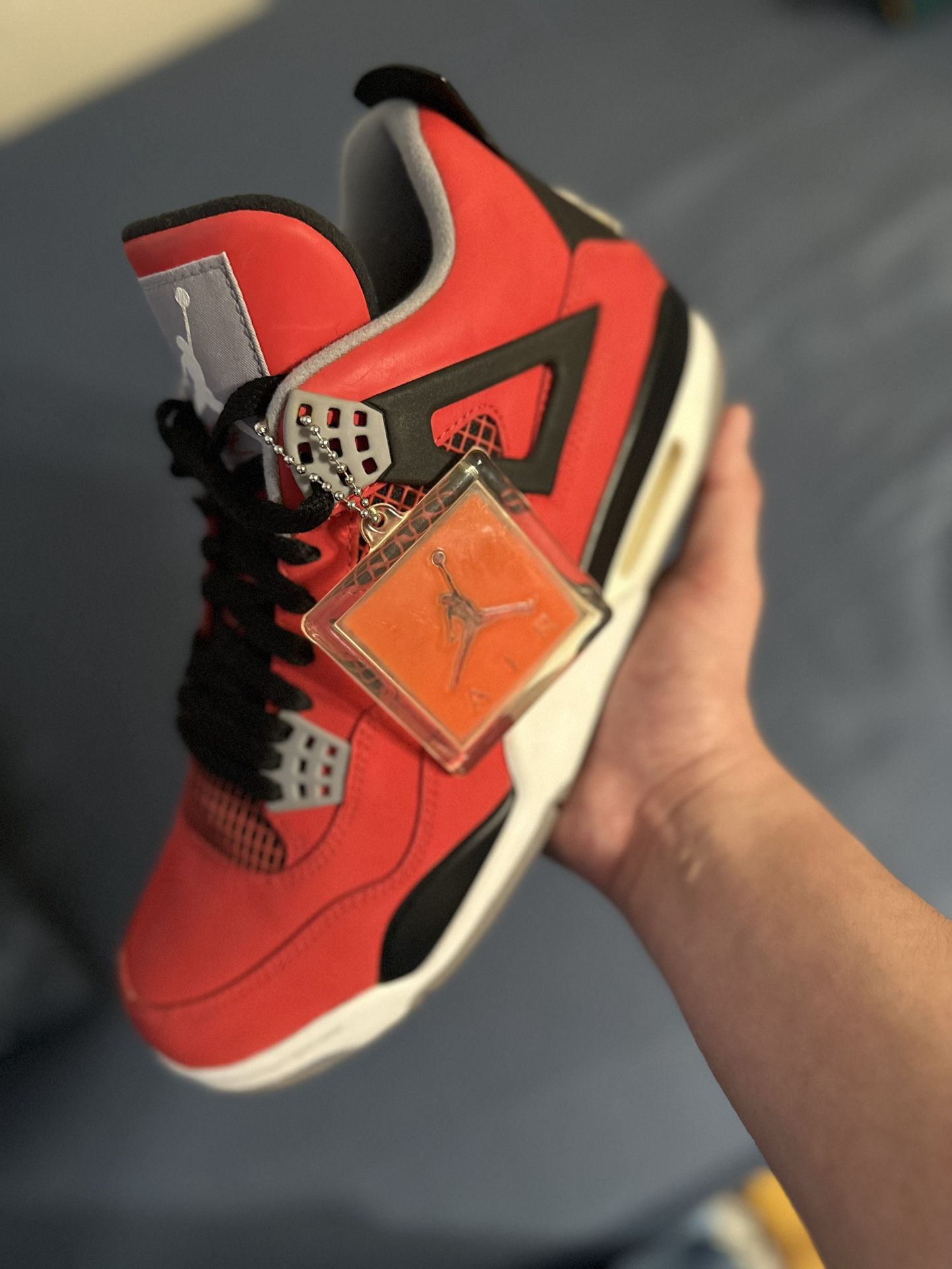 Jordan 4 Toro On Feet