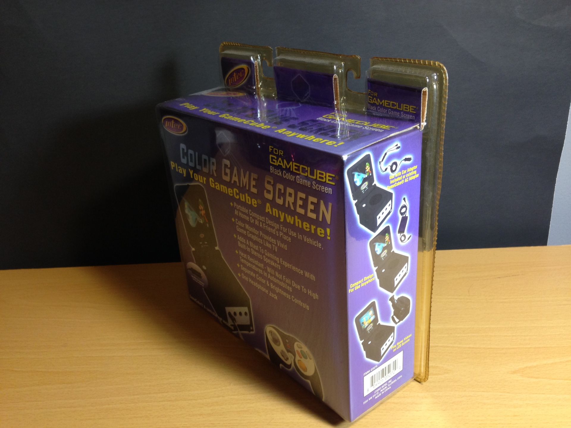 Color Game Screen Gamecube