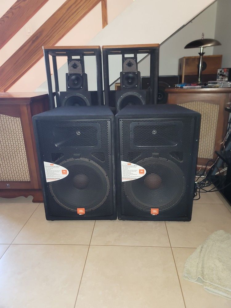 Jbl Jrx 115 Pair Speakers Call Only for Sale in Irwindale, CA - OfferUp