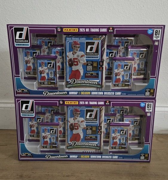 For Sale: Brand New Still Sealed 2025 Donruss NFL Football Trading ...