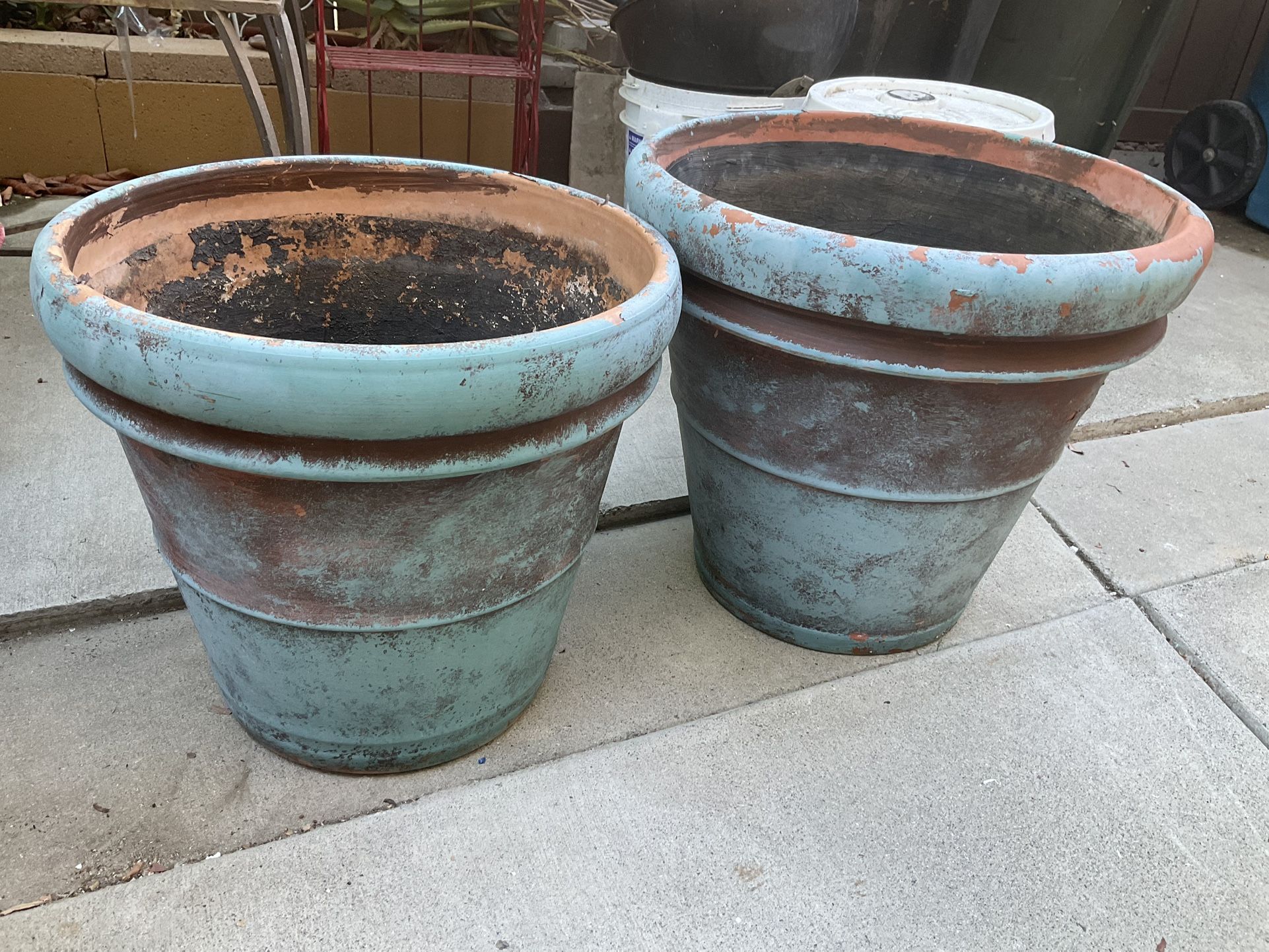 Two Big Pots Planters for Sale in Temecula, CA - OfferUp